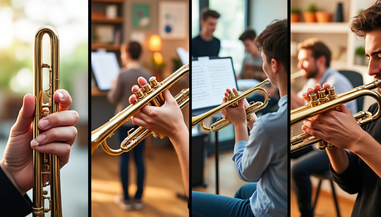 Maîtriser la trompette : guide en étapes faciles