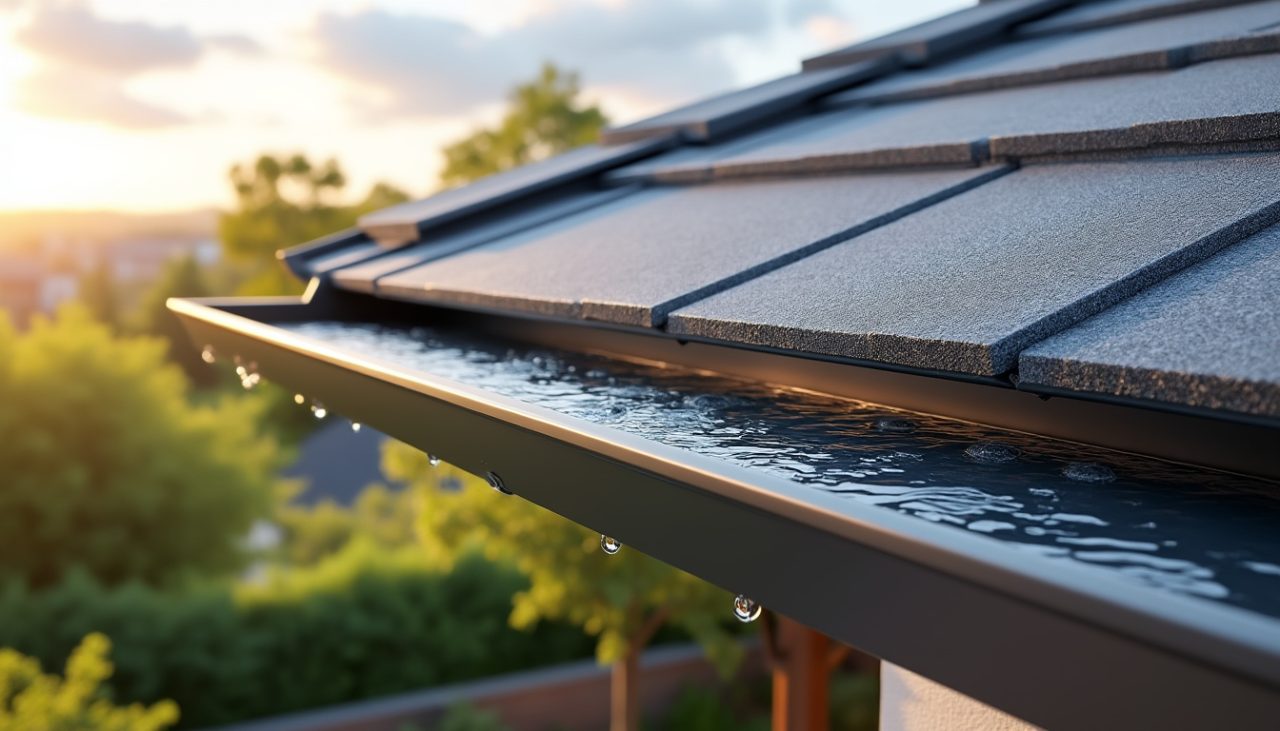 Chéneau encaissé sur toiture : entre avantages et inconvénients