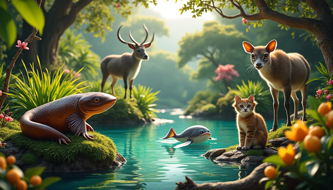 À la découverte des animaux rares et de leur diversité incroyable